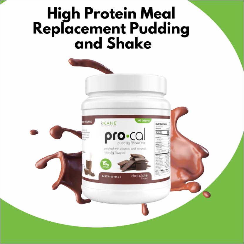 Canister; R Kane Pro Cal 100 Chocolate Pudding / Shake Mix (16 Serving ...