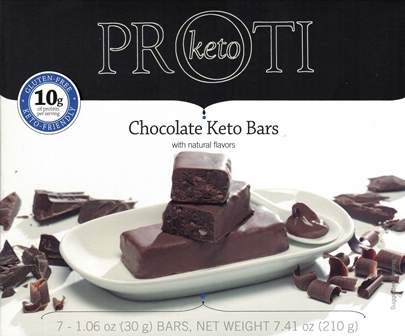 Best By 03 2025; Proti Keto Bars Chocolate Cream by Bariatrix ...