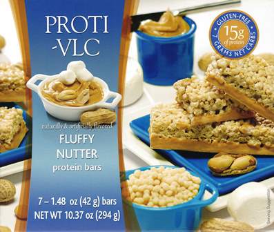 Proti VLC Bars Fluffy Nutter Protein by Bariatrix – FamilyBariatric.com