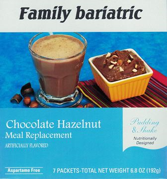 Chocolate Hazelnut Meal Replacement Pudding & Shake by Robard ...
