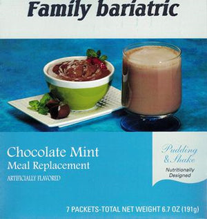 Chocolate Mint Meal Replacement Pudding & Shake by Robard ...