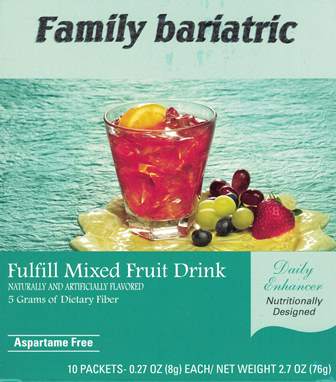 Fulfill Mixed Fruit Fiber Drink by Robard (10/Box - Fruit Punch Flavor ...