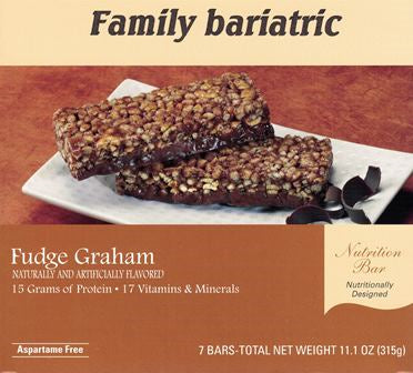 Bars, Nutrition Fudge Graham by Robard – FamilyBariatric.com